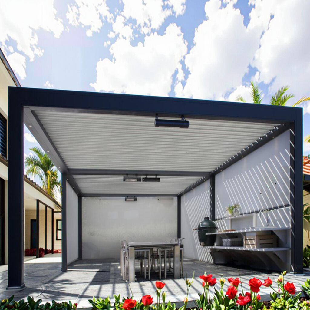 Premium Aluminum Motorized Pergola, Smart Outdoor Living Solution with ...